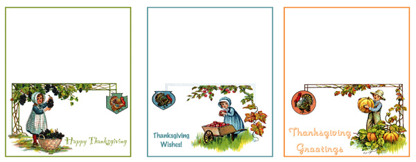 Thanksgiving Placeholders Just for You!
