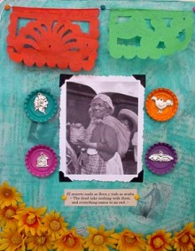 Book Art Sculpture ~ Day of the Dead - Karen's Whimsy