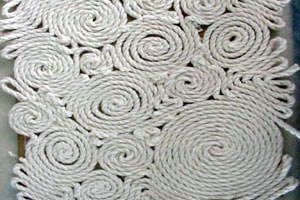 How to Make a String Stamp - Karen's Whimsy