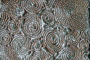 How to Make a String Stamp - Karen's Whimsy