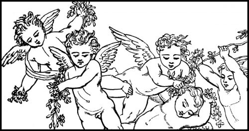 Angel Pictures to Color - Karen's Whimsy