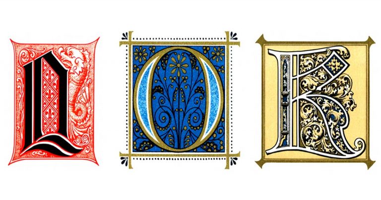 Clip Art Letters - Karen's Whimsy