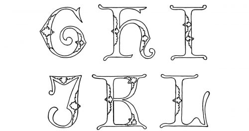 Fancy Writing - Karen's Whimsy