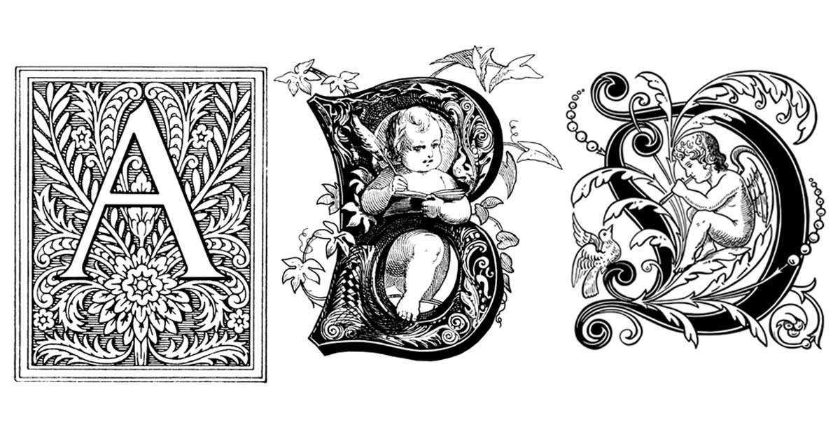 Letter Art - Karen's Whimsy