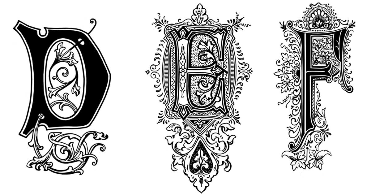 Lettering Styles - Karen's Whimsy