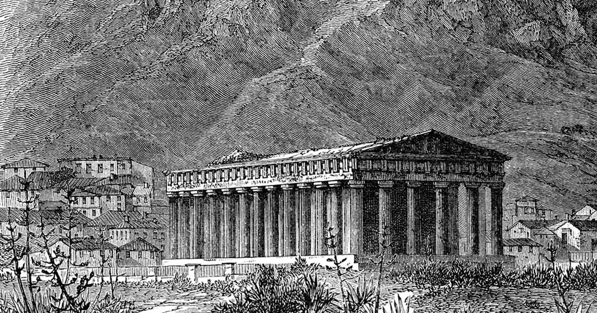 Greek Temples - Karen's Whimsy