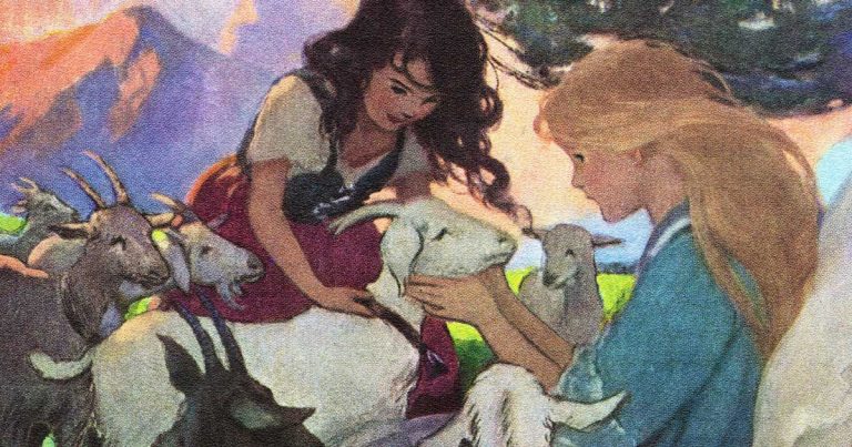 Heidi Girl of the Alps - Karen's Whimsy