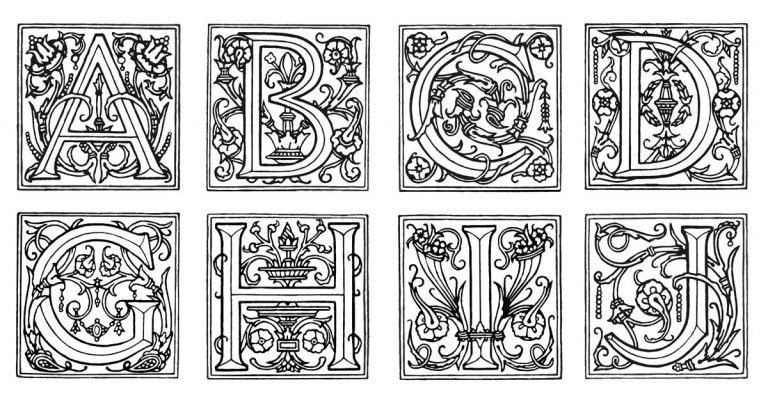 Pretty Letters - Karen's Whimsy