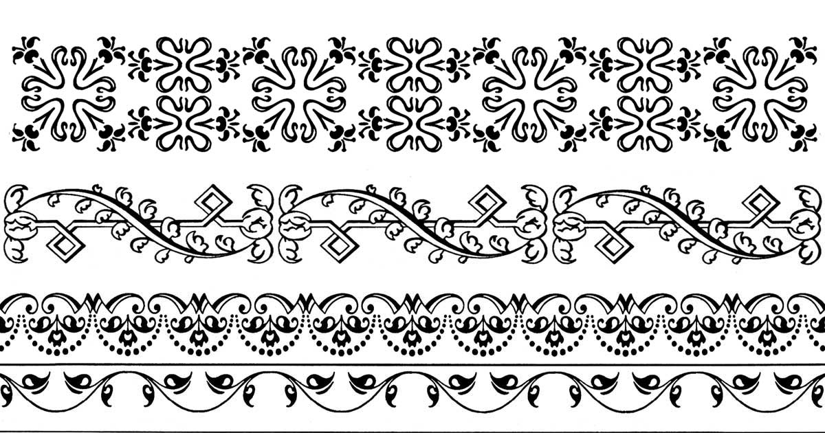 Elegant Borders - Karen's Whimsy