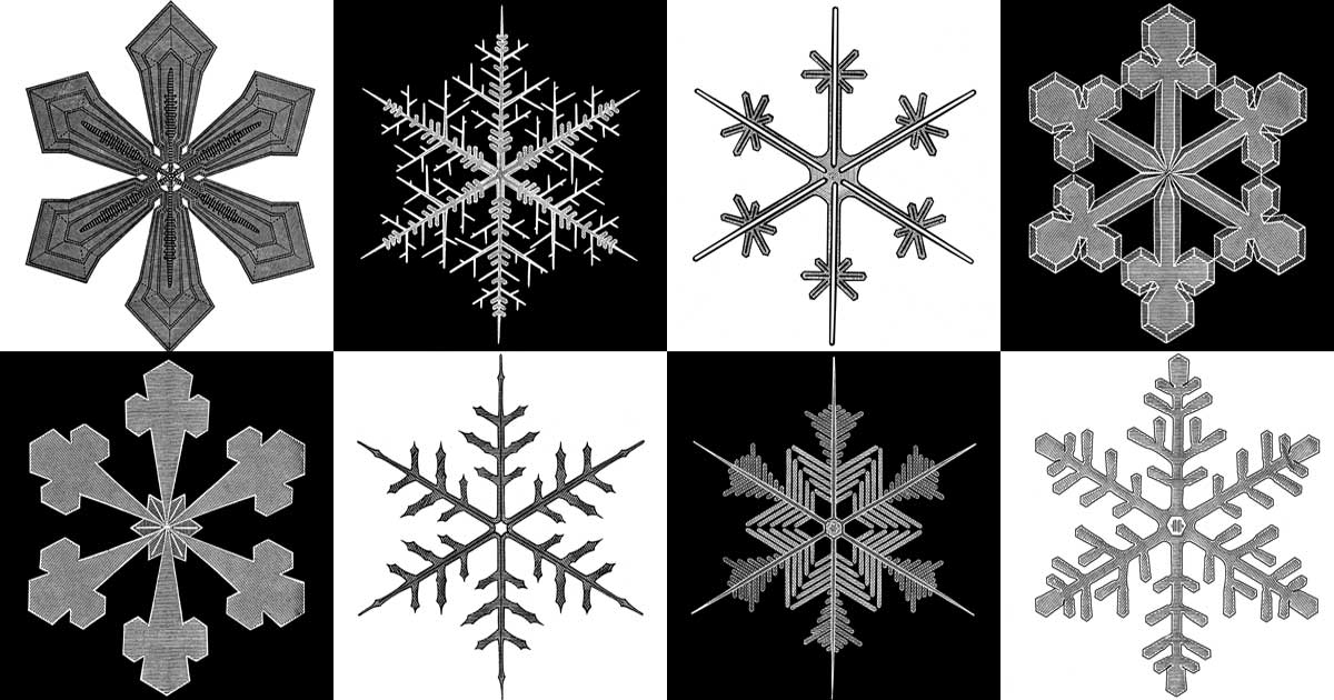 Snowflake Clip Art - Karen's Whimsy