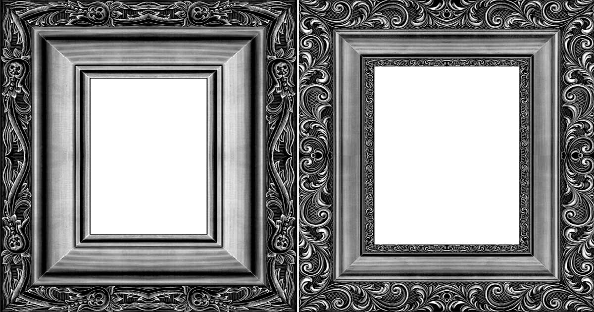 Clip Art Picture Frames - Karen's Whimsy