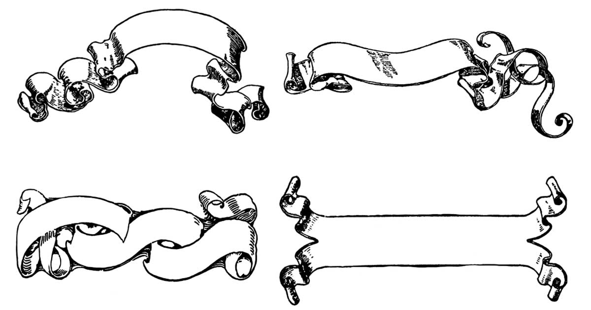 Scroll Borders - Karen's Whimsy