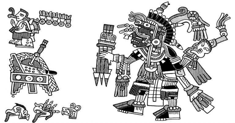The Aztec Gods - Karen's Whimsy