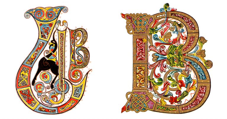 Celtic Lettering - Karen's Whimsy