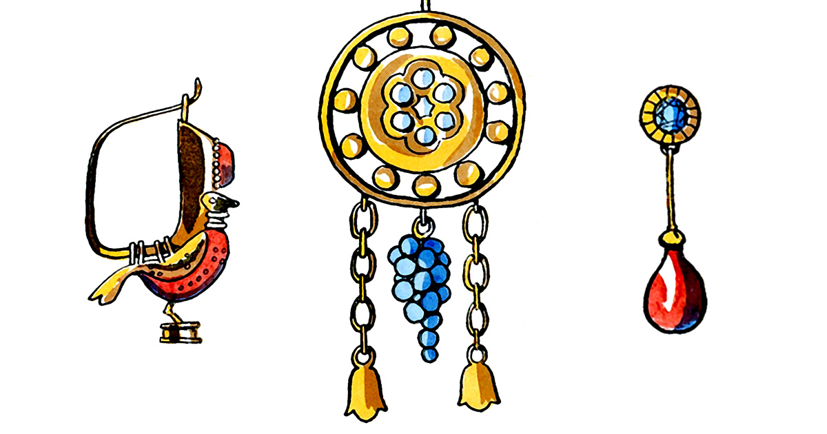 Jewelry from Ancient Rome - Karen's Whimsy