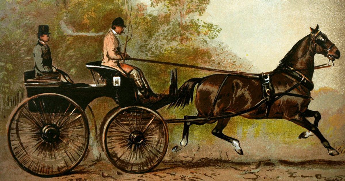 Horse and Buggy - Karen's Whimsy