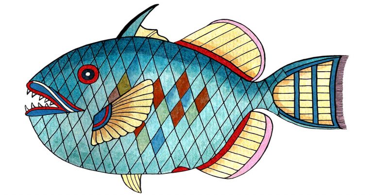 Fish Art - Karen's Whimsy